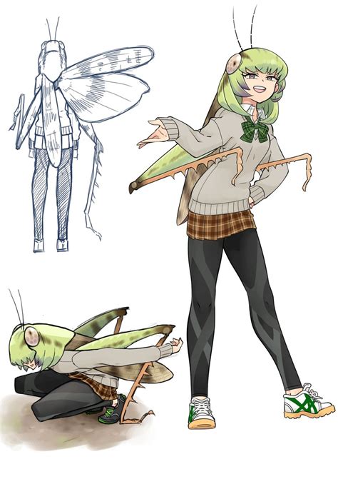 Grasshopper Inoue Original Drawn By Evolvingmonkey Danbooru