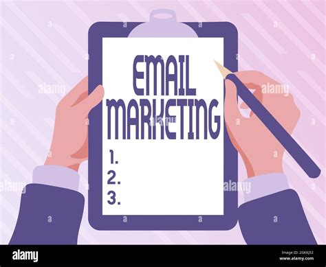 Text Showing Inspiration Email Marketing Concept Meaning Act Of