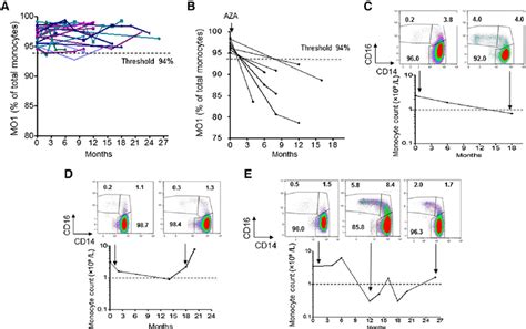Monocyte Subset Profile As A Biomarker Of Disease Evolution A Download Scientific Diagram