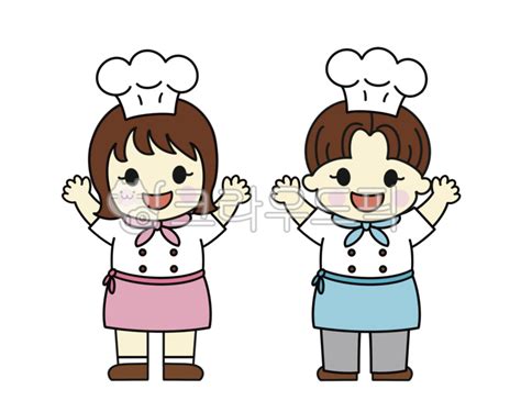요리사 요리사일러스트 요리사어린이 어린이요리사 어린이 사진 이미지 일러스트 캘리그라피 Enah작가