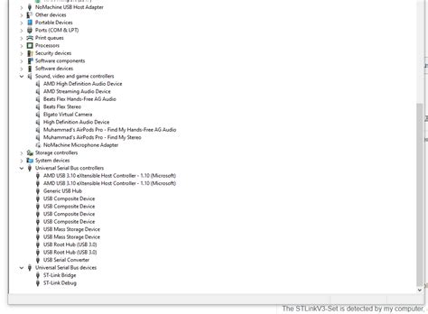 Stm32f446 Custom Board Target Not Found Using Stl Stmicroelectronics Community