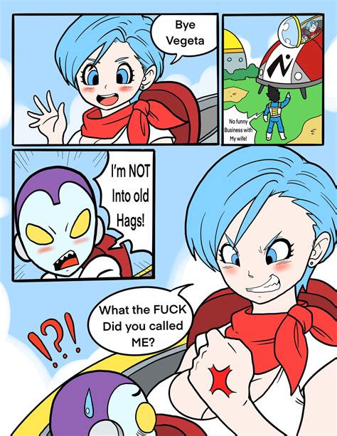 Rule 34 1girls 2boys Angry Blue Eyes Blue Hair Blush Breasts Bulma