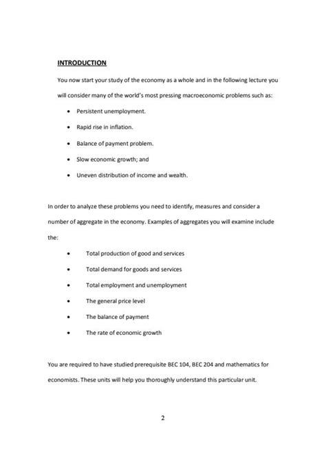 Lecture Notes For EET 301 Macroeconomic Theory III 1979