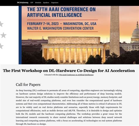 Dongkuan Dk Xu On Linkedin Aaai2023 Ai Codesign Algorithms Hardware Systemdesign