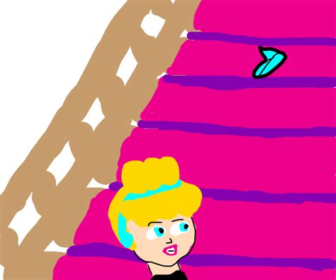 Cinderella Lost Her Glass Slipper Drawception