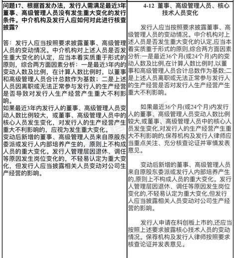 Ipo监管规则指引39条与原“ipo54条”对照（完整版） 知乎