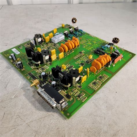 High Voltage Circuit Board Lots Of Components 3kv Capacitors Caps Tran Lab Liquidators Store