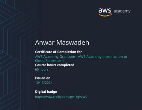 Anwar Maswadeh On Linkedin Aws Cloudtechnology
