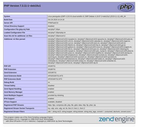 Cara Install PHP 7 3 NGINX MariaDB Debian 10 Jaranguda