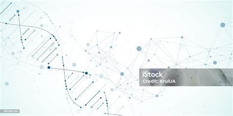 과학 템플릿 벽지 또는 Dna 분자가있는 배너 벡터 일러스트레이션 0명에 대한 스톡 벡터 아트 및 기타 이미지 0명 Dna