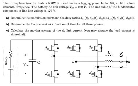 a three phase full bridge inverter using spwm is