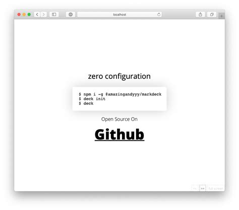 Github Scratchese Markdeck Build Seo Friendly Slides With Zero Configuration