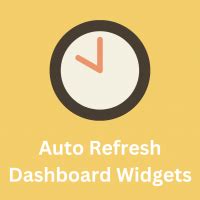 Dashboard Widgets Auto Refresh WHMCS Marketplace