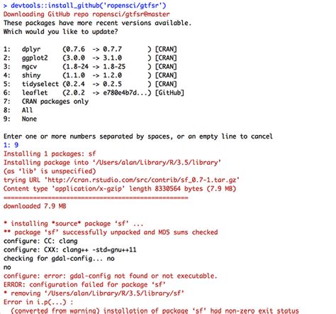 Difficulty Installing Packages I Think Due To Libs General Posit Community