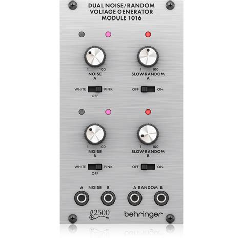 Dual Noise Random Voltage Generator Module 1016 Legendary 2500 Series Dual Noise Source Module