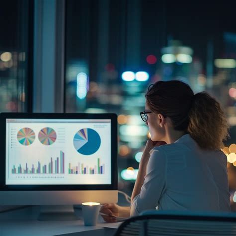 Free Nighttime Data Analysis Photo Night Data Analysis Download At Stockcake