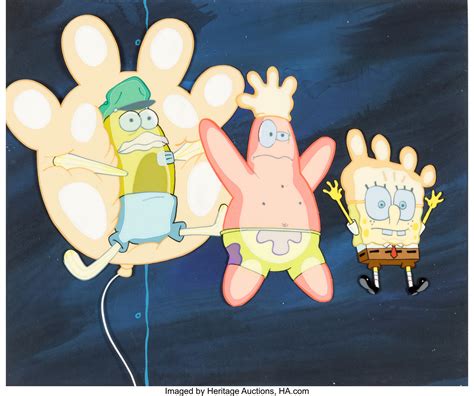 Spongebob Squarepants Rock Bottom Spongebob Patrick And Bus Lot 19645 Heritage Auctions