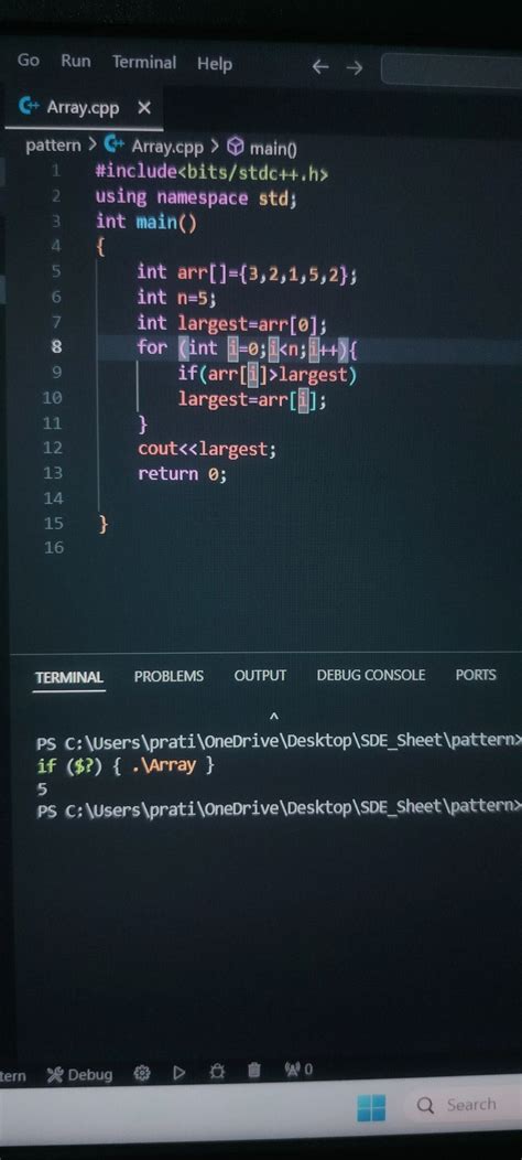 Pratima Kumari On Linkedin 100daysofcoding Dsa Coding Striversa2zdsa