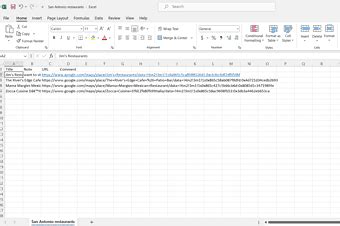 How To Export Google Maps List To Excel Easy Guide
