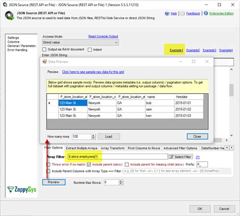 How To Search And Replace Text In Json File With Ssis Json Rest Zappysys Community