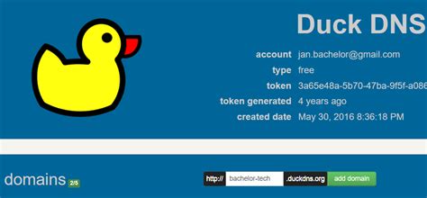Dynamic DNS Set Up With DuckDNS On OPNSense Bachelor Tech