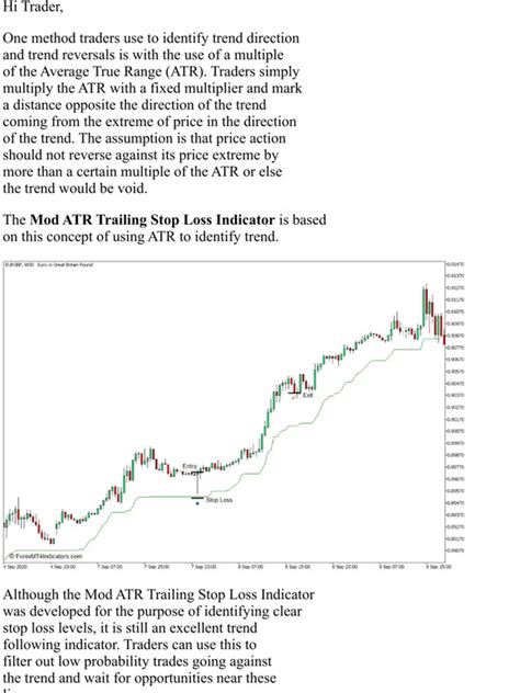 forex mt4 indicators [download] mod atr trailing stop loss indicator