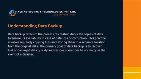 Difference Between Data Archiving And Data Backuppdf Databases Computer Software And