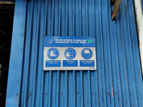 Pictures Or Warning Signs To Use Personal Protective Equipment Or PPE Stock Photo Image Of