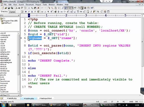 Php Oracle 01 Youtube