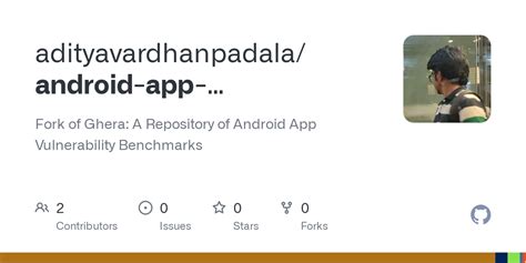 github adityavardhanpadala android app vulnerability benchmarks fork