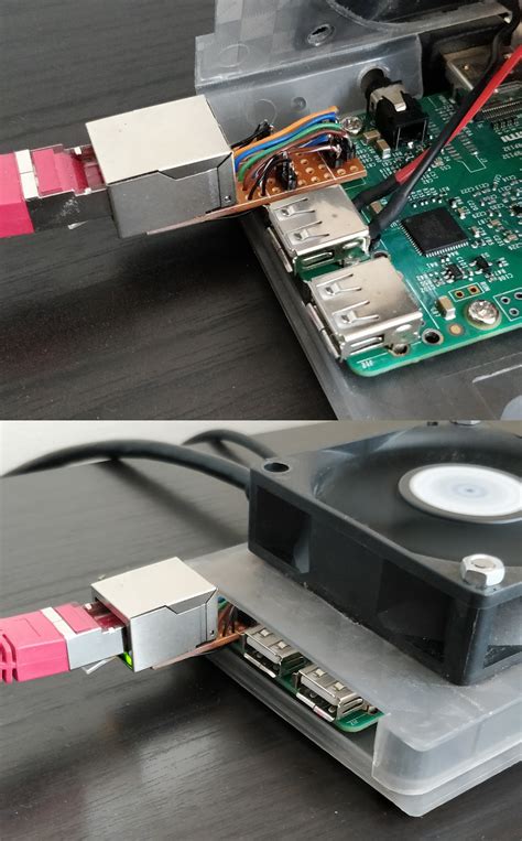 Crappy Rpi Ethernet Port Extension For My Crappy Diy Case R Diwhy