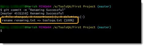 How To Rename Remove And Alter Files In Git With Command Line