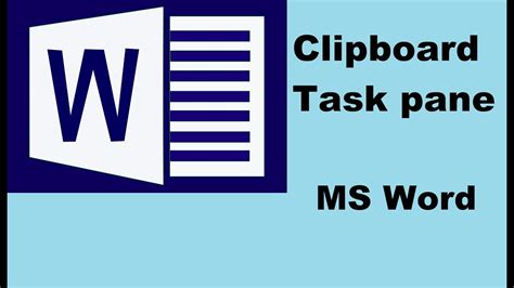 How Do You Open The Clipboard Task Pane This Option Enables You To Open The Office Clipboard