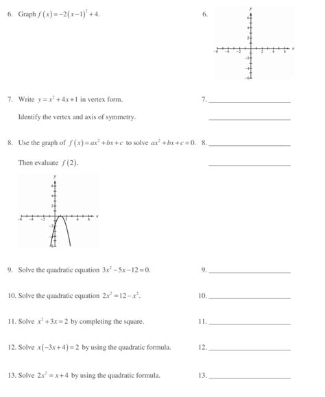solved graph f x 2 x 1 2 4 write y x2 4x 1 ﻿in vertex