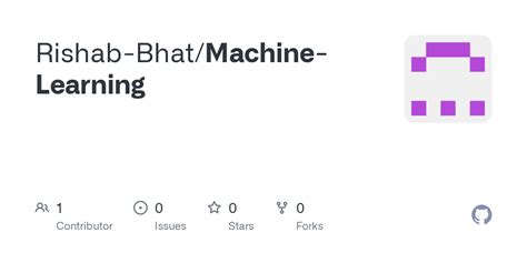 Github Rishab Bhat Machine Learning