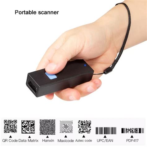 Jual Mini Barcode Scanner 1d 2d Eppos Ep6280 Bluetooth Wireless 1d 2d Payment Box Barcode