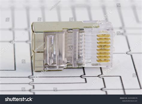 Rj Connector Connecting Ethernet Cable Electrical Stock Photo Shutterstock