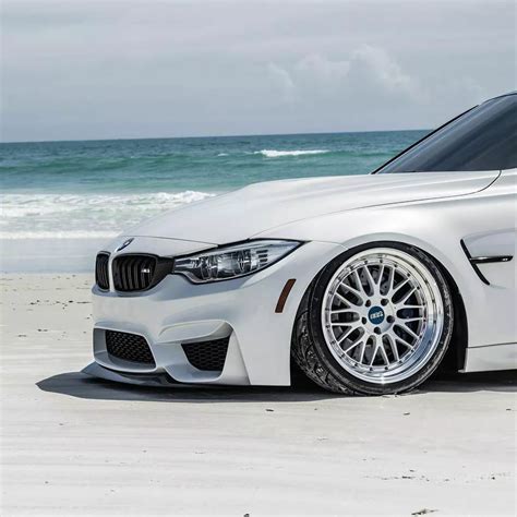 Bmw F80 M3 White Slammed Bbs Bmw3 Fahrzeuge Motor