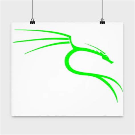 Hacking Poster Hacker Dragon Coding Wall Art T White 13x13in