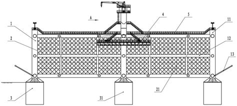 一种坐底式养殖网箱的制作方法