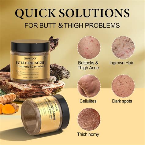 Shvyog Butt Scrub Exfoliator With Turmeric And India Ubuy