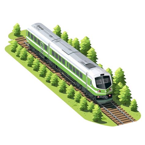 Premium Vector Train Vector Design