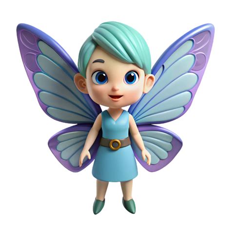 Magnificent Abstract A Cute Pixie With Butterfly Wings High Resolution