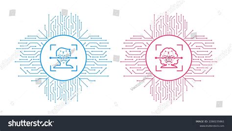 Face Id Scan Face Recognition Grid Stock Vector Royalty Free Face Id Scan Face Recognition Grid Stock Vector Royalty Free