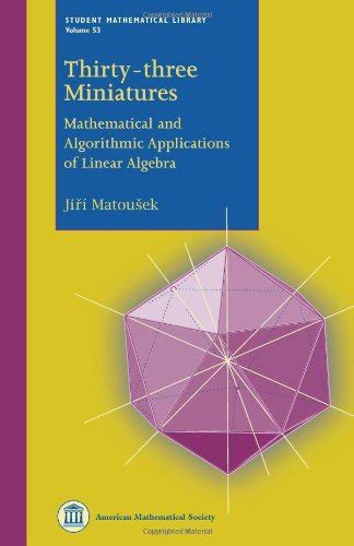 Buy Thirty Three Miniatures Mathematical And Algorithmic Applications
