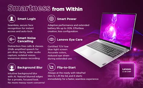 Lenovo Ideapad Slim Intel Core I H Cm Wuxga Ips Laptop Gb Gb Ssd Win