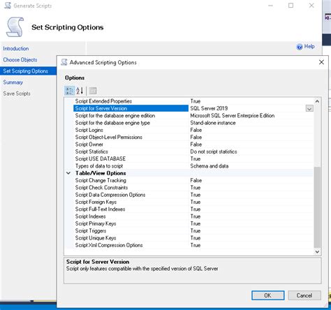 Teguh Triharto Learning Center How To Migrate A Sql Server Database To A Lower Version Or