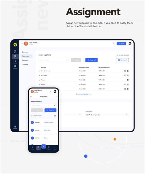 Project Management Web App Behance
