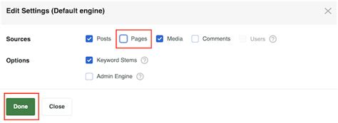 how to exclude specific pages authors and more from wordpress search