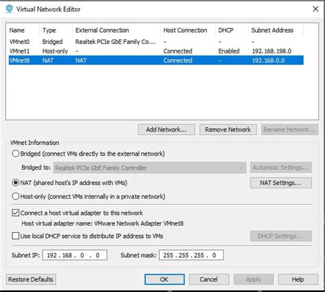 CentOS sur VMWare débutant Pb connexion Résolu